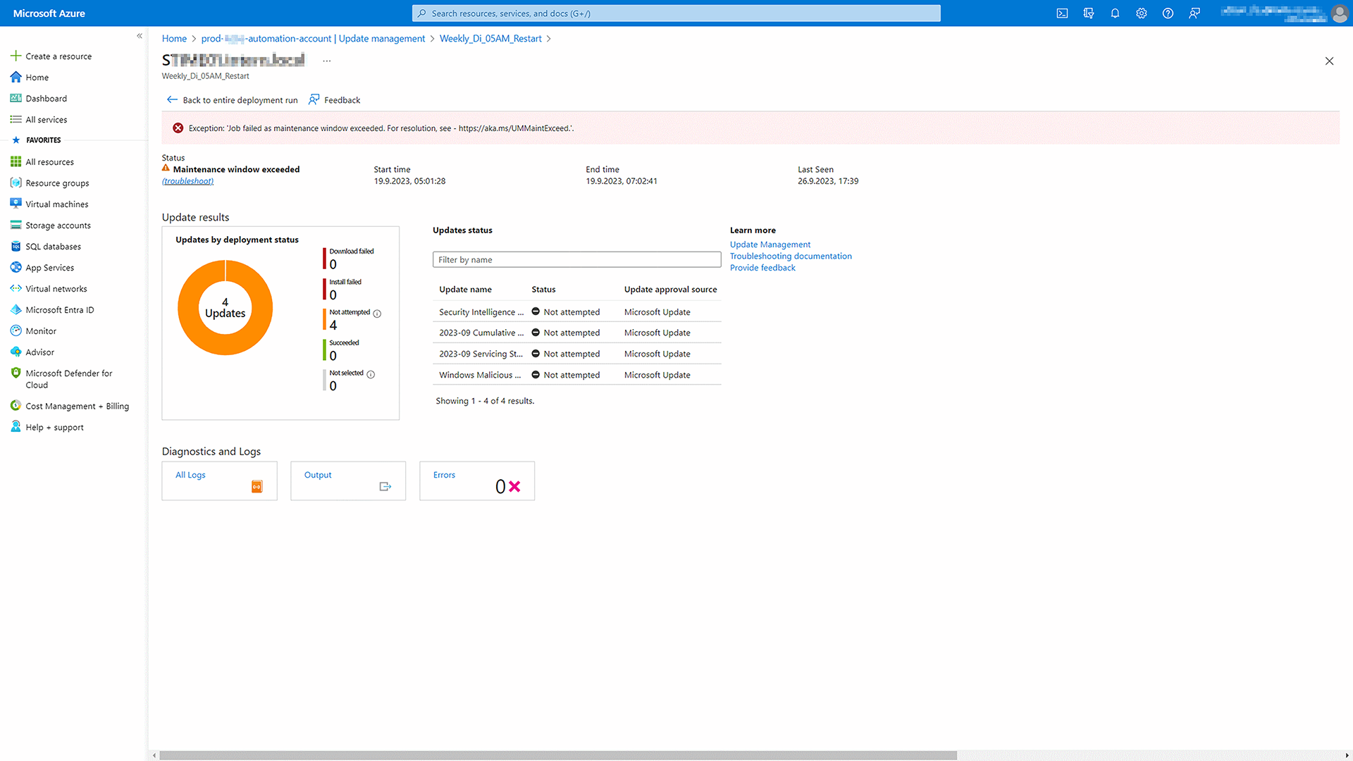 Azure Update Management | itelio GmbH
