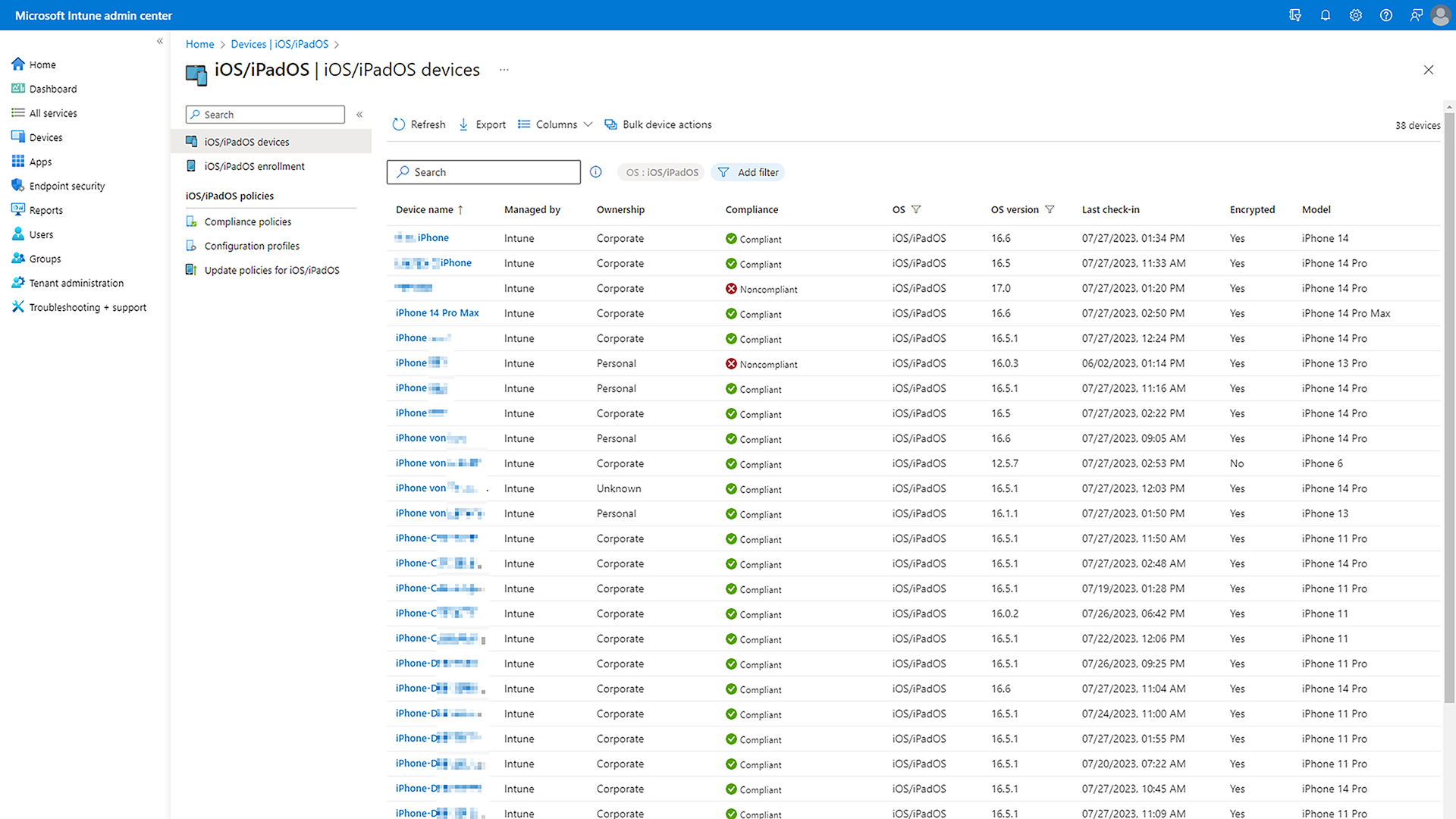 Intune MDM - Mobile device management for your business