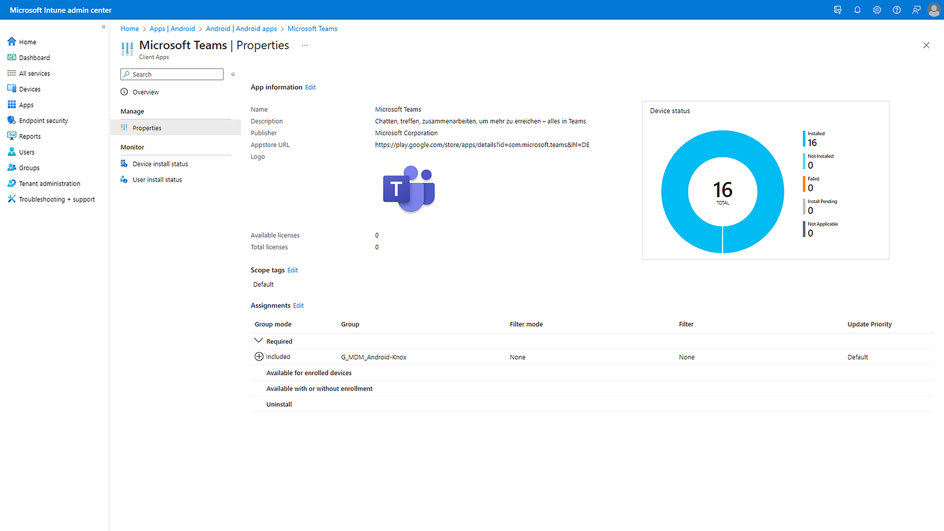 Intune MDM - Mobile device management for your business