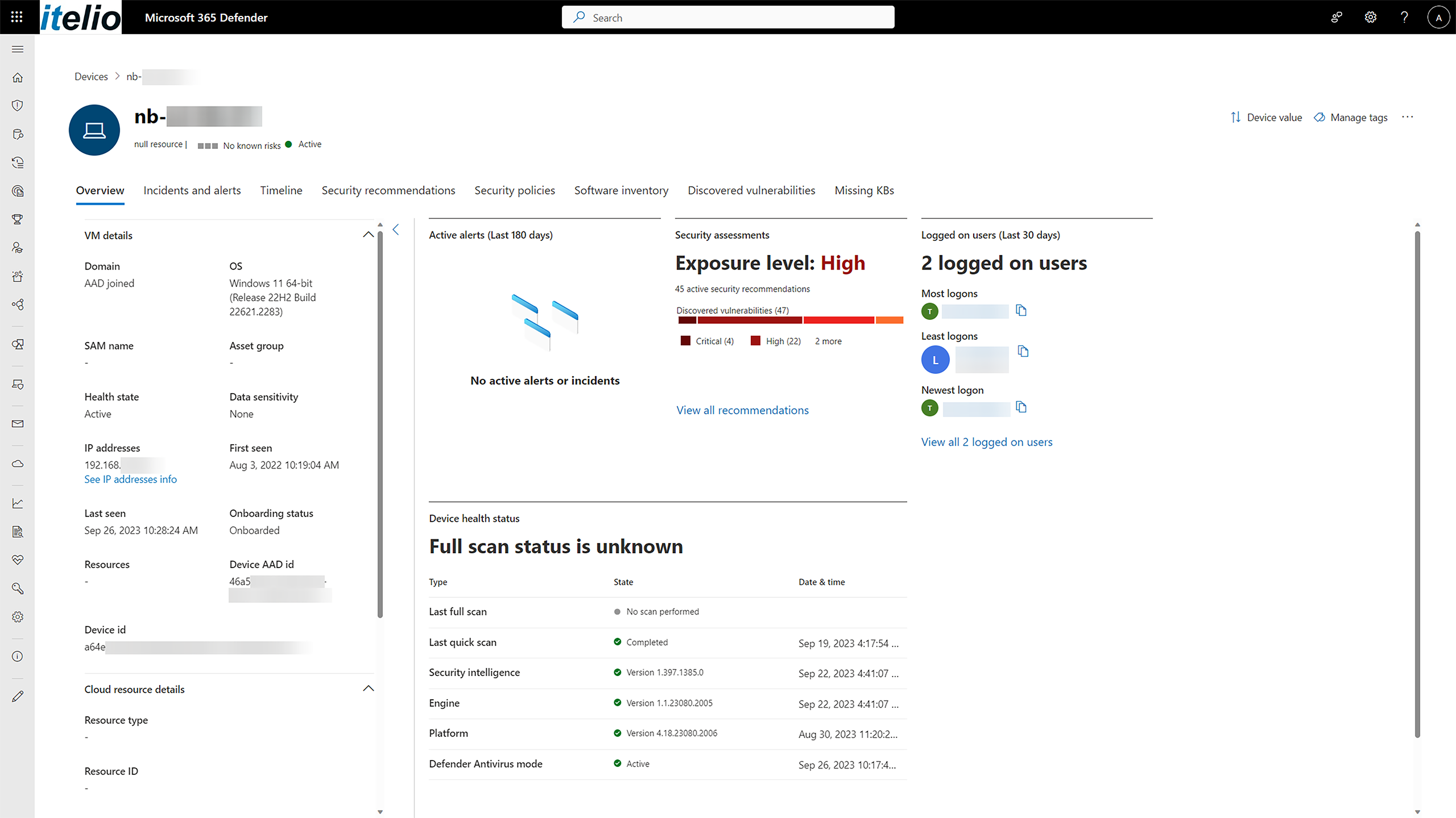 Defender for Endpoint - Comprehensive protection