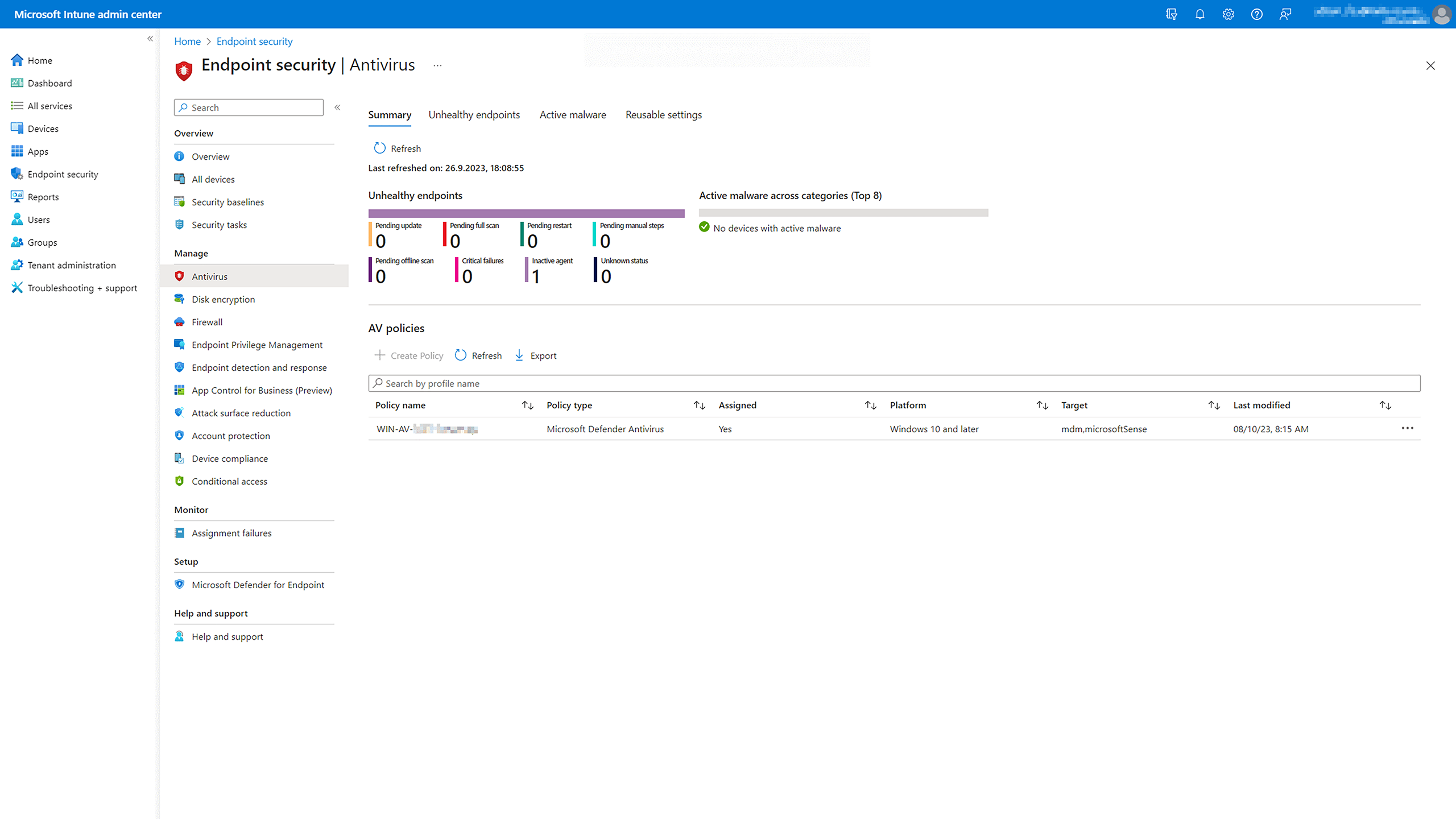 Defender for Endpoint - Comprehensive protection